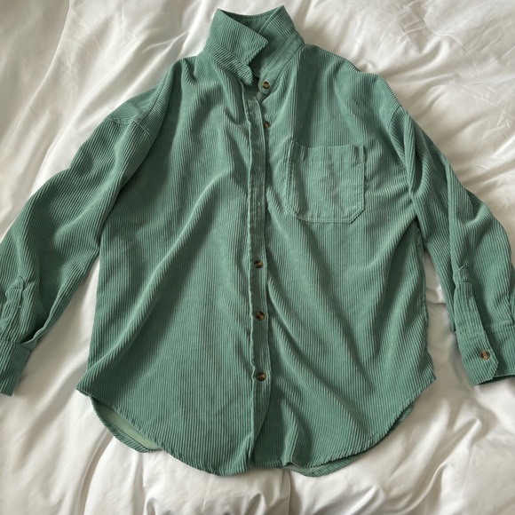 Jackets & Coats | Green Shacket | Poshmark